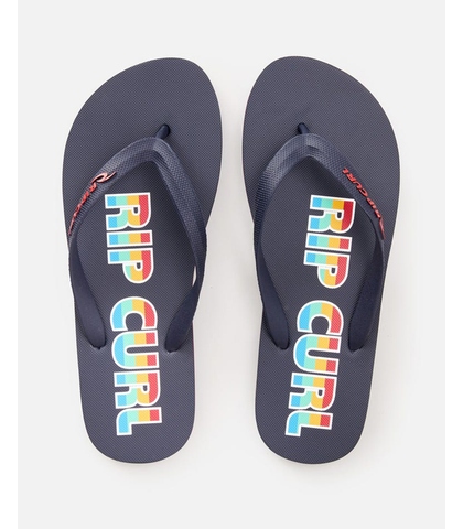 RIPCURL MENS ICONS JANDAL - NAVY - Footwear-Mens Jandals : Sequence ...