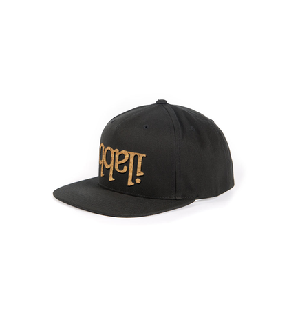 ILABB CAPSIZE SNAPBACK CAP - BLACK / CORK - - ILABB S21