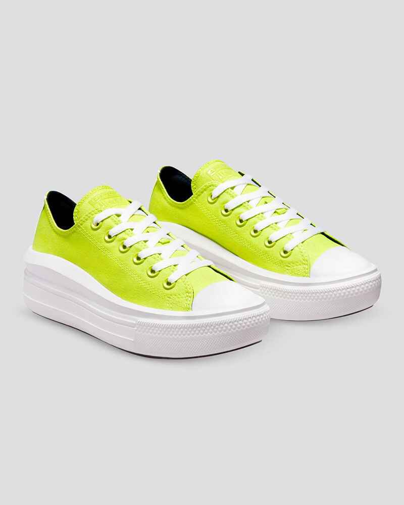 CONVERSE CHUCK TAYLOR MOVE STREET UTILITY LOW SHOE - LIME - Footwear ...