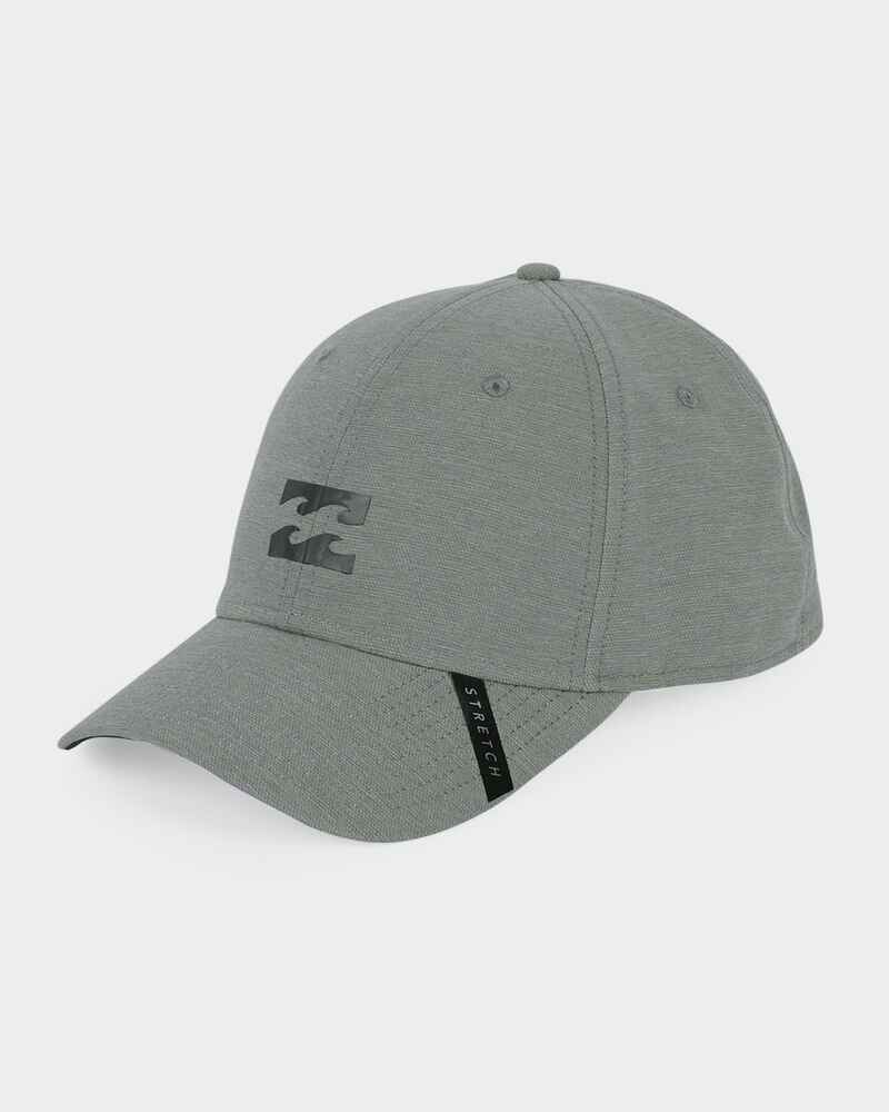 BILLABONG MENS SURFTREK STRETCH CAP - GREY - - BILLABONG MENS S18