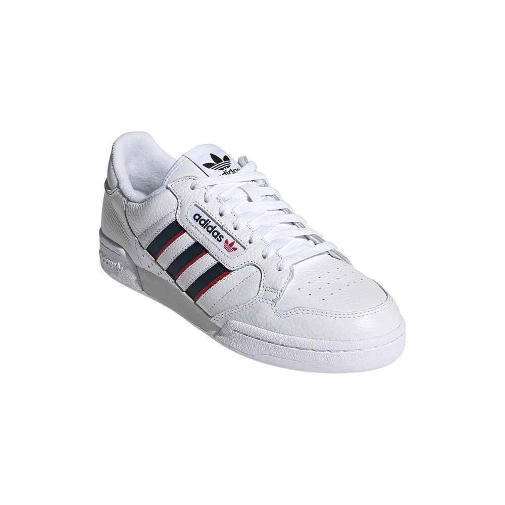 ADIDAS CONTINENTAL 80 STRIPE SHOE - WHITE / NAVY / RED - Footwear-Shoes ...