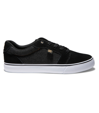 DC ANVIL SHOE - BLACK DENIM - Footwear-Shoes : Sequence Surf Shop - DC W22