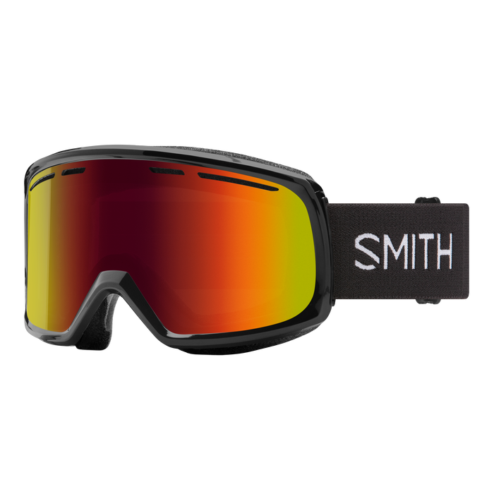 SMITH 23 RANGE GOGGLE - BLACK FRAME / RED SOL X MIRROR LENS - Mens-Snow ...