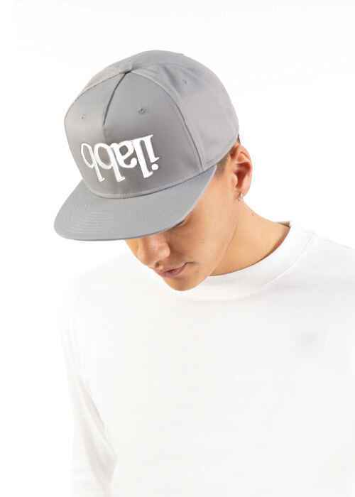 ILABB CAPSIZE SNAPBACK CAP - GREY MARLE / WHITE - - ILABB W22