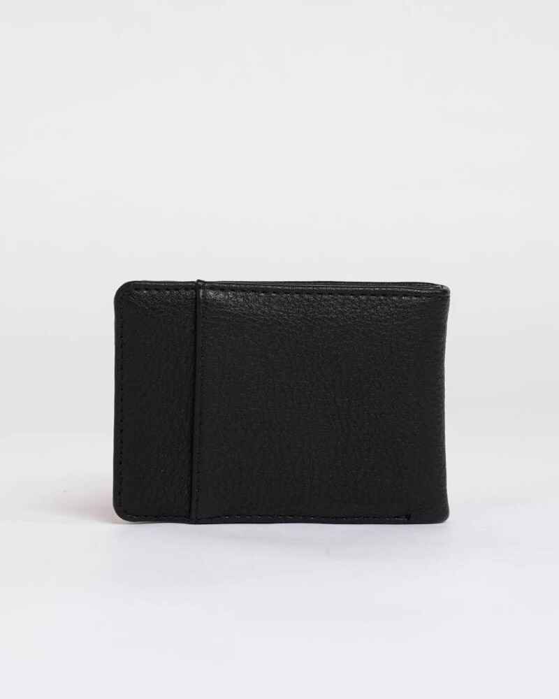 RUSTY MENS BRONX WALLET - BLACK - - RUSTY S22