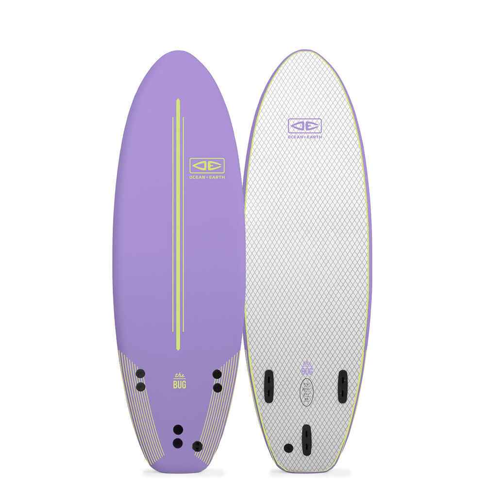 O&E BUG SOFTTOP SURFBOARD - 5'6 PURPLE - Surf-Softop Surfboards : Sequence Surf Shop - OCEAN ...