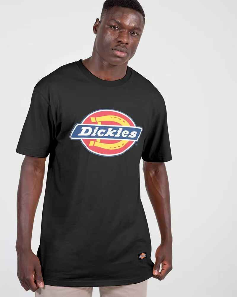 DICKIES MENS H.S SINGLE CLASSIC FIT TEE - BLACK - Mens-Tops : Sequence Surf Shop - DICKIES S22