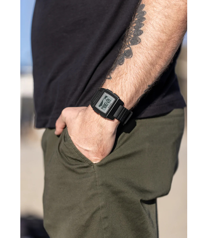 NIXON BASE TIDE PRO WATCH - BLACK / POSITIVE - Mens-Watches : Sequence ...