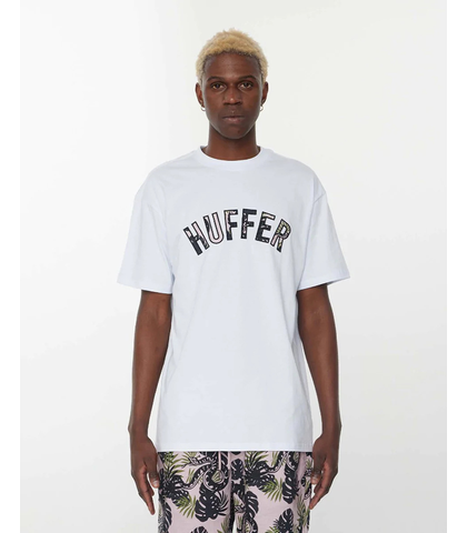 HUFFER MENS TROPICS SUP TEE - WHITE - Mens-Tops : Sequence Surf Shop ...