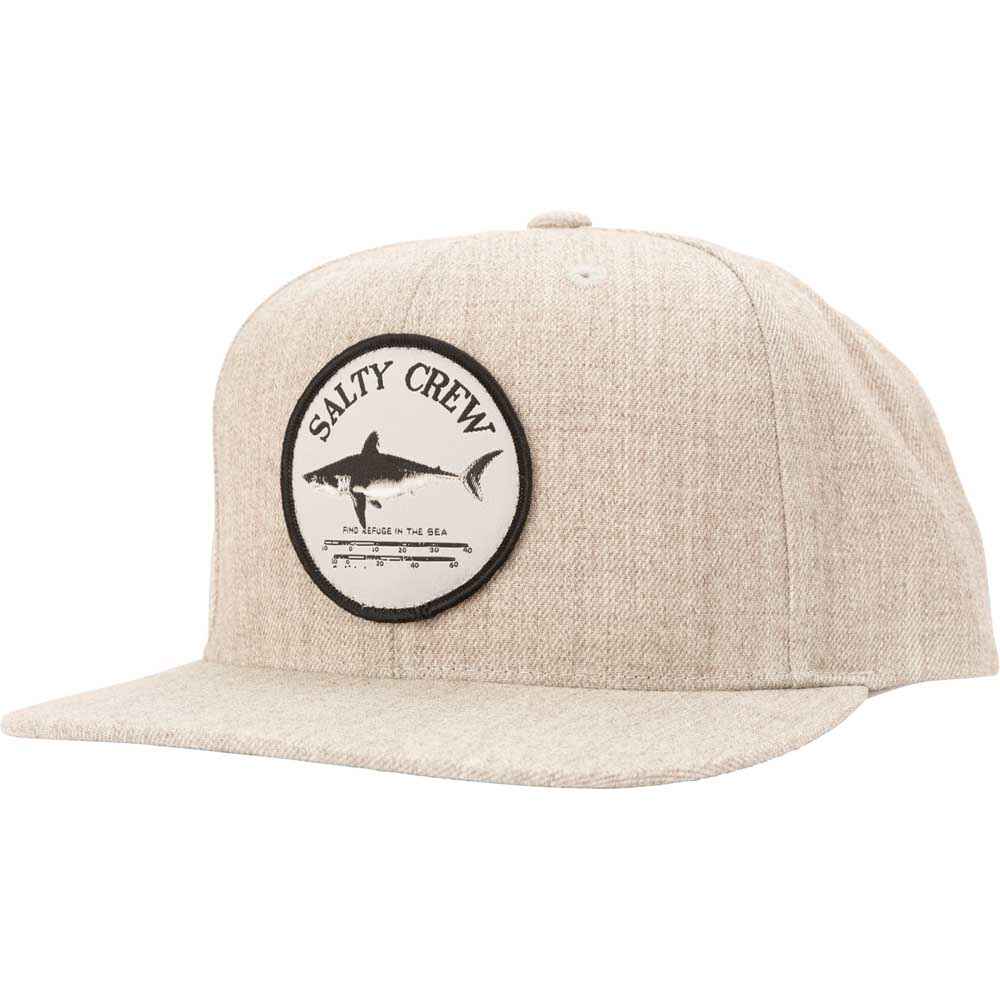 Salty Crew Mens Bruce 6 Panel Cap Oatmeal Salty Crew S22