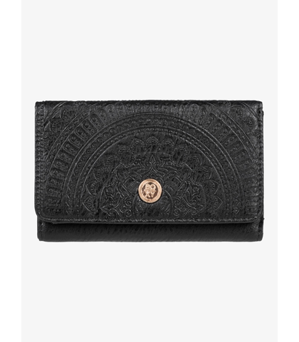 ROXY CRAZY DIAMOND WALLET - BLACK - Womens-Accessories : Sequence Surf ...