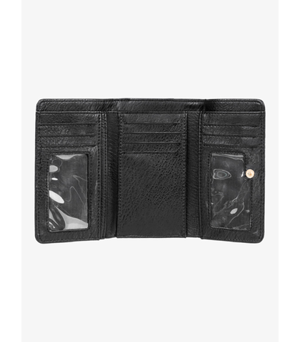 ROXY CRAZY DIAMOND WALLET - BLACK - Womens-Accessories : Sequence Surf ...