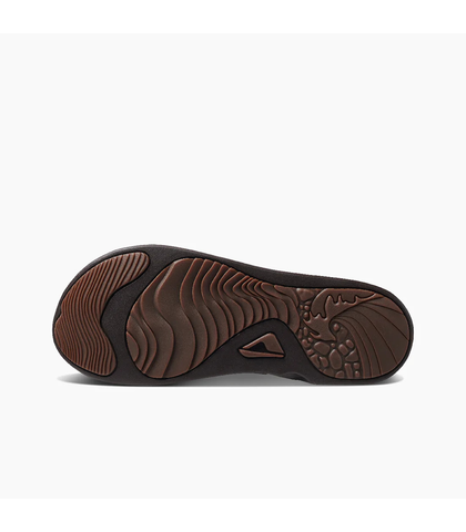 REEF J-BAYY III LEATHER JANDAL - DARK BROWN - Footwear-Mens Jandals ...