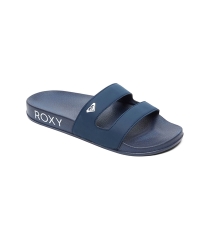 ROXY LADIES SERA SLIDE II - NAVY - Footwear-Slides : Sequence Surf Shop ...