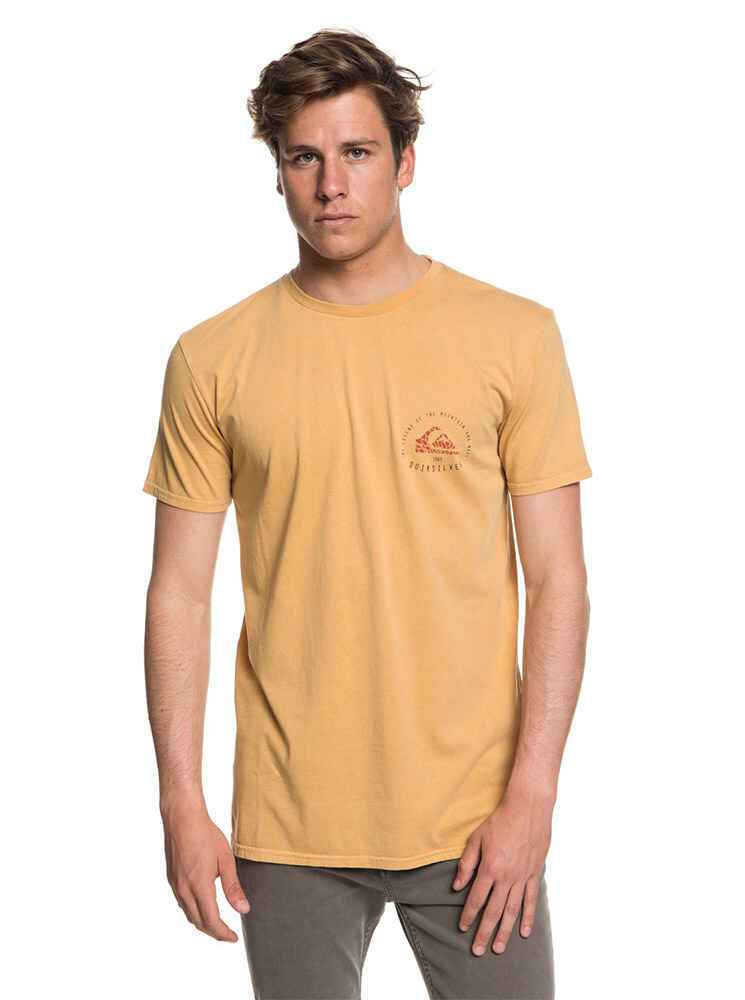 QUIKSILVER MENS RISING GIANT TEE - TAFFY - Mens-Tops : Sequence Surf ...