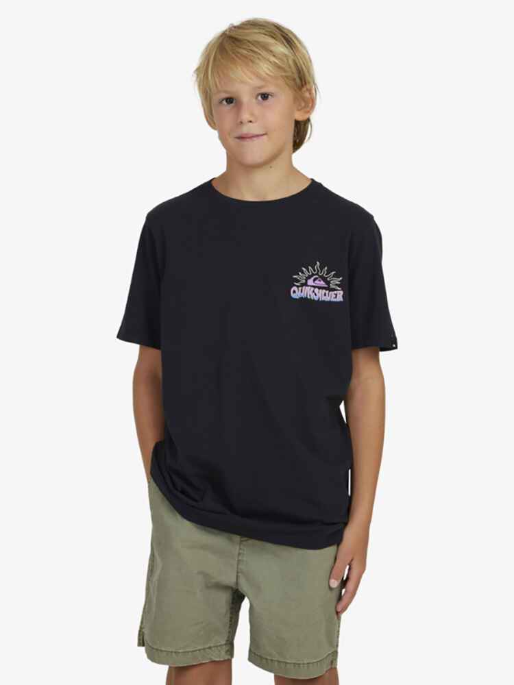 QUIKSILVER BOYS SNAKE WHISPERER TEE - BLACK - Youth -Boys Tee's ...