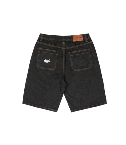 DEF SAFARI BAGGY JORTS - WASHED BLACK / WHITE - Mens-Bottoms : Sequence ...