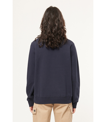 HUFFER LADIES CLASSIC CREW 350/LIMITLESS - NAVY - Womens-Top : Sequence ...