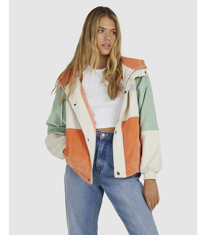 BILLABONG LADIES SET THE TONE JACKET - MULTI - Womens-Top : Sequence ...