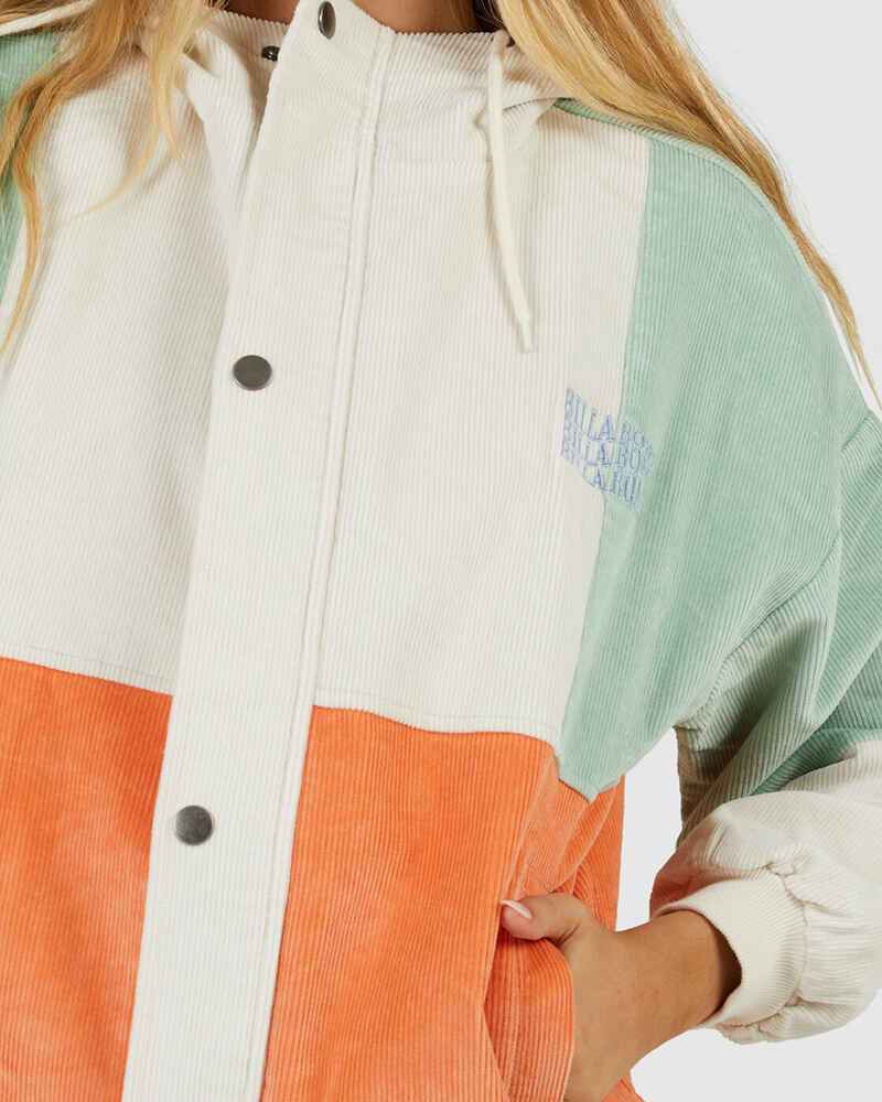 BILLABONG LADIES SET THE TONE JACKET - MULTI - Womens-Top : Sequence ...