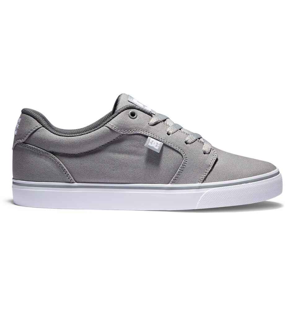 DC ANVIL TX SHOE - GREY / WHITE - Footwear-Shoes : Sequence Surf Shop ...