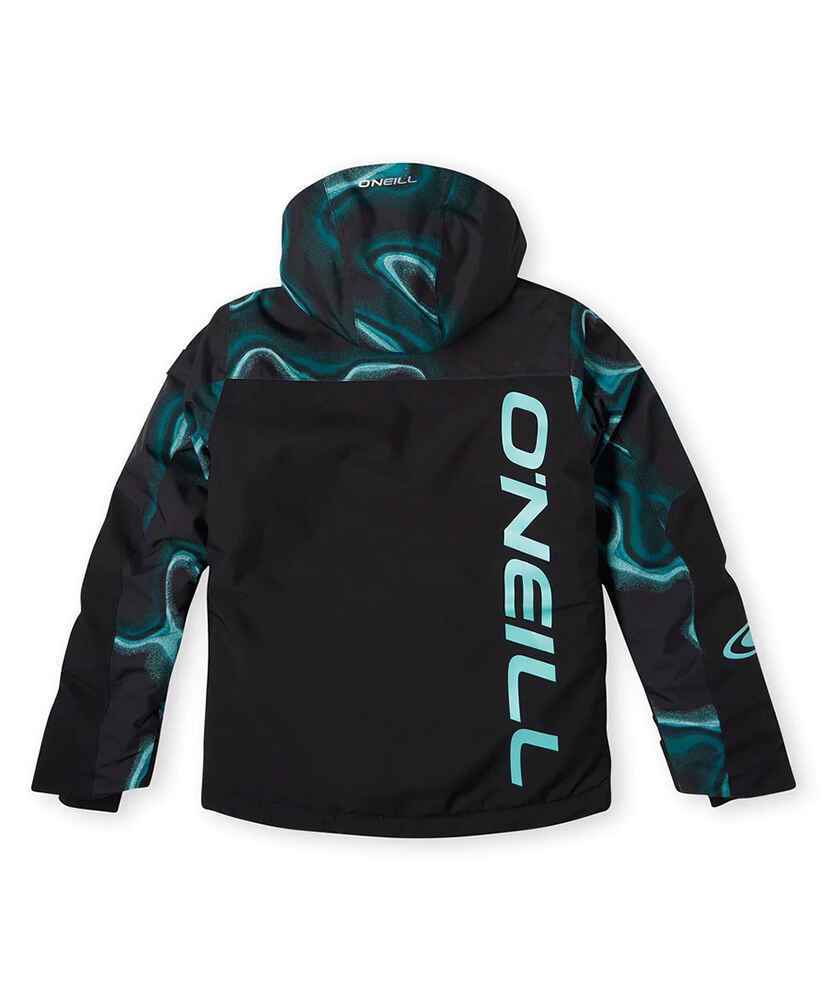 O'NEILL BOYS TEXTURE SNOW JACKET - BLUE HEAT MAP - Youth -Snow ...