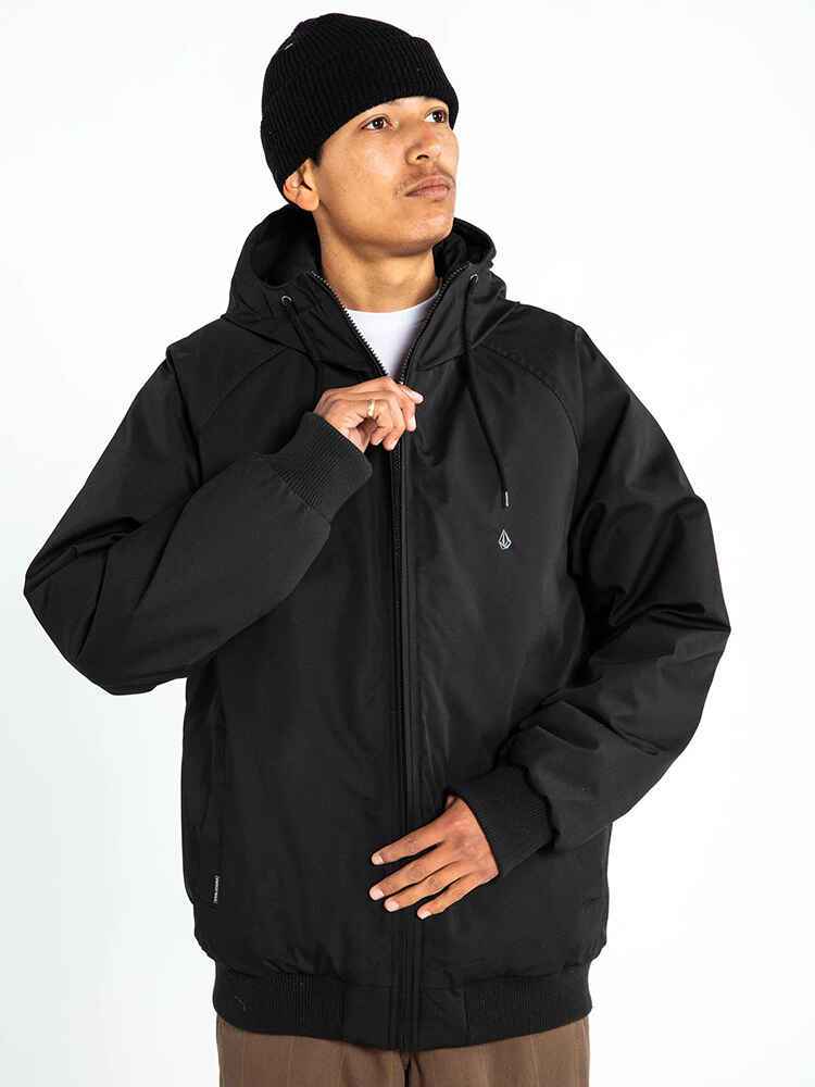 VOLCOM MENS HERNAN 5K JACKET - BLACK - Mens-Tops : Sequence Surf Shop ...