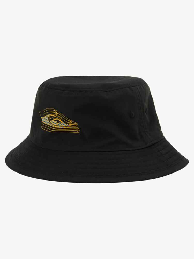 QUIKSILVER BOYS FLIPPED OUT BUCKET HAT - BLACK - Youth -Boys ...