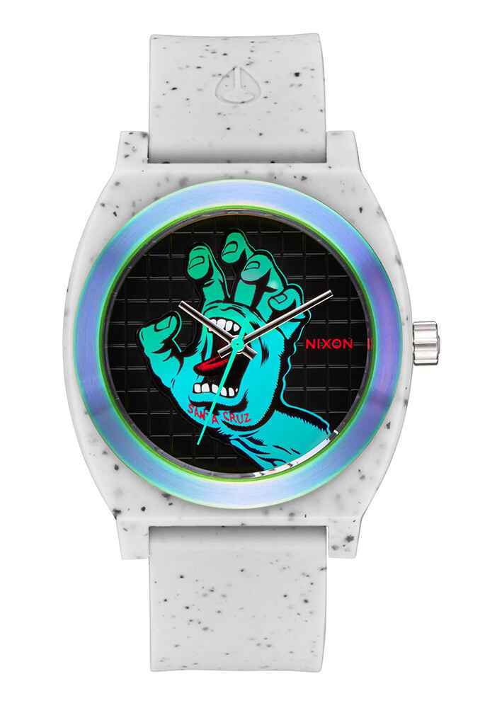 NIXON X SANTA CRUZ TIME TELLER WATCH - CONCRETE SREAMING HAND - Mens ...