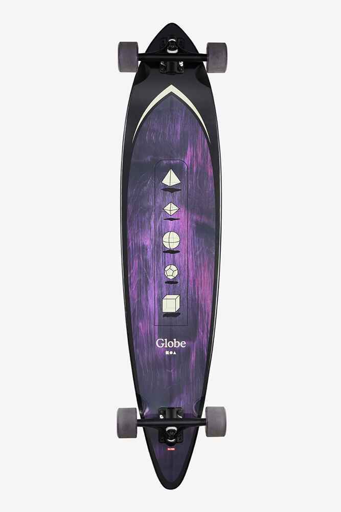 GLOBE PINTAIL 44'' CRUISER BOARD - PURPLE / SHAPE FAZE - Skate-Cruiser ...