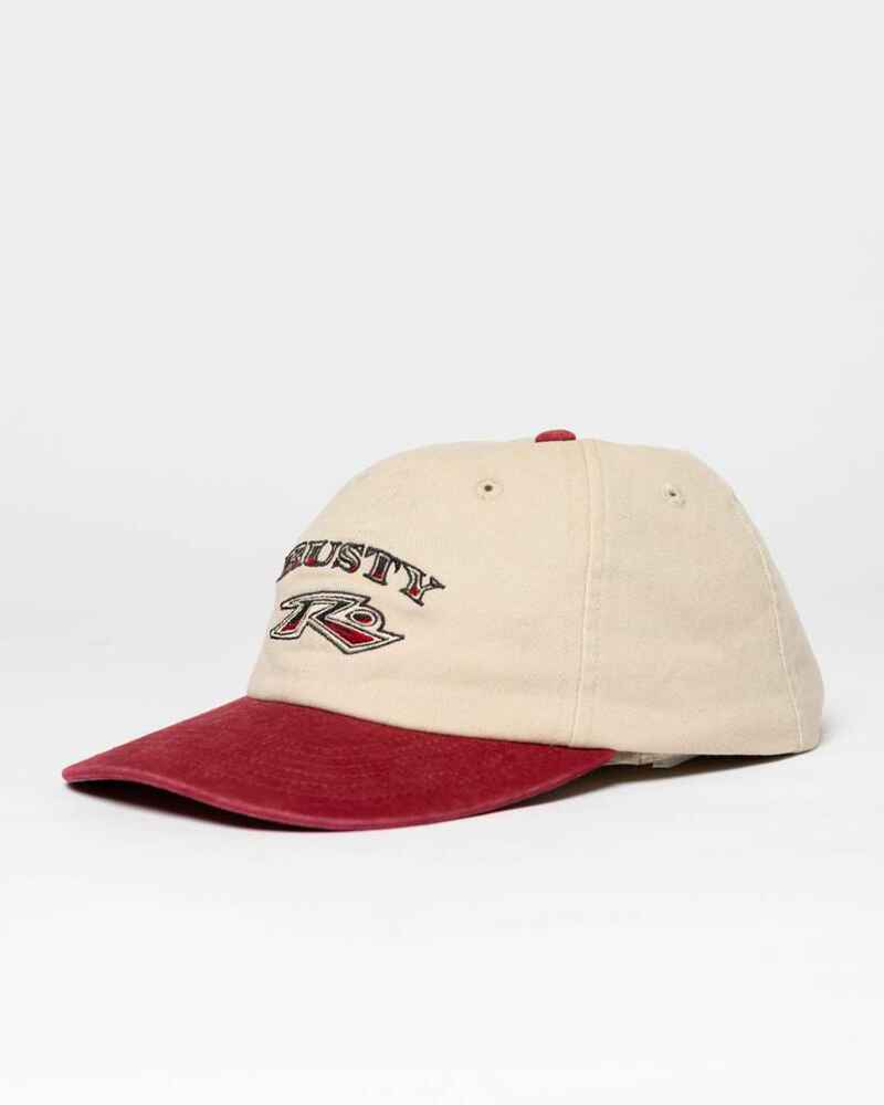 RUSTY MENS BEEN BETTER DAD CAP - RIO RED - - RUSTY S23