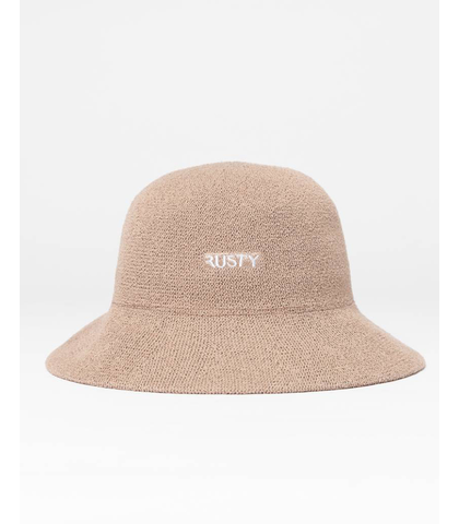 RUSTY LADIES BAILEY BUCKET HAT - TAUPE - Womens-Accessories : Sequence ...