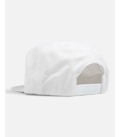 THRASHER MAG LOGO SNAPBACK CAP - WHITE - - THRASHER S23