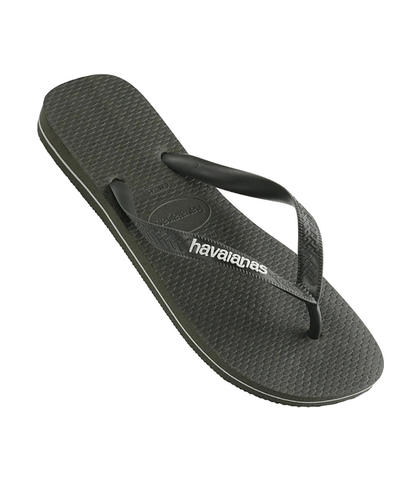 HAVAIANAS LOGO FILETE JANDAL - GREEN OLIVE - Footwear-Mens Jandals ...