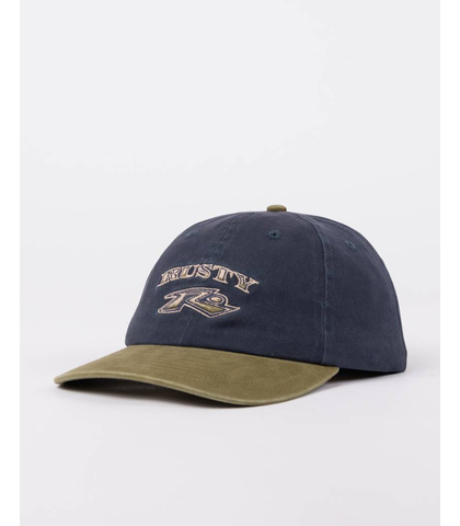 RUSTY MENS BEEN BETTER DAD CAP - NAVY BLUE - - RUSTY S23