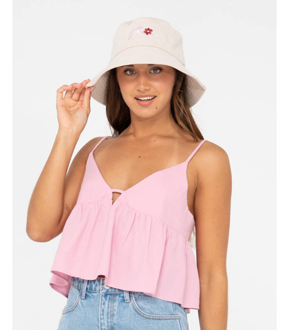 RUSTY LADIES MEADOW BUCKET HAT - COCONUT CREAM - Womens-Accessories ...