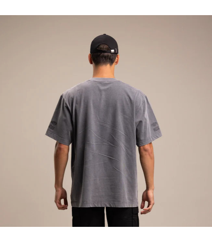 ILABB MENS RACE 3.0 OVERSIZED BLOCK TEE - GRAVEL - Mens-Tops : Sequence ...