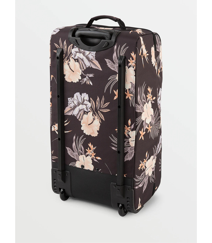 VOLCOM LADIES PATCH ATTACK WHEELIE BAG - CHARCOAL - Womens-Accessories ...