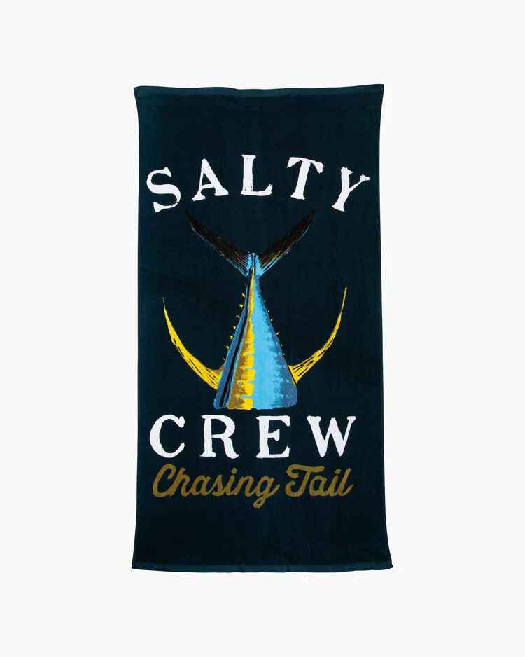 Salty Crew Mens Chasing Tail Towel Navy Salty Crew S23