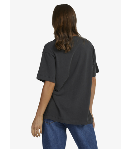 ROXY LADIES TO THE STARS OVERSIZE TEE - BLACK - Womens-Top : Sequence ...