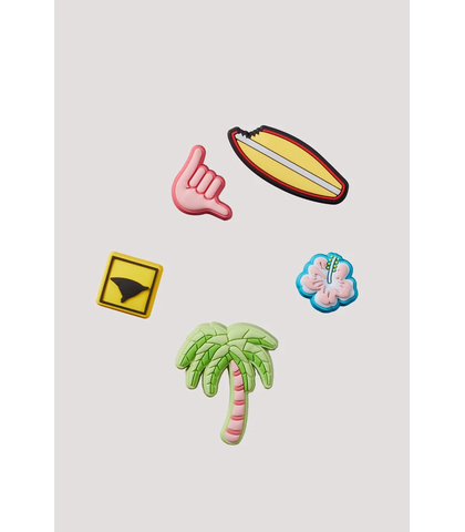 JIBBITZ SURFING 5 PACK - Footwear-Crocs : Sequence Surf Shop - JIBBITS S24