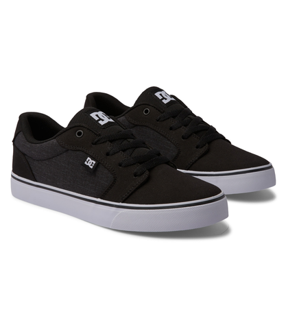DC ANVIL SHOE - BLACK / WHITE / BLACK - Footwear-Shoes : Sequence Surf ...