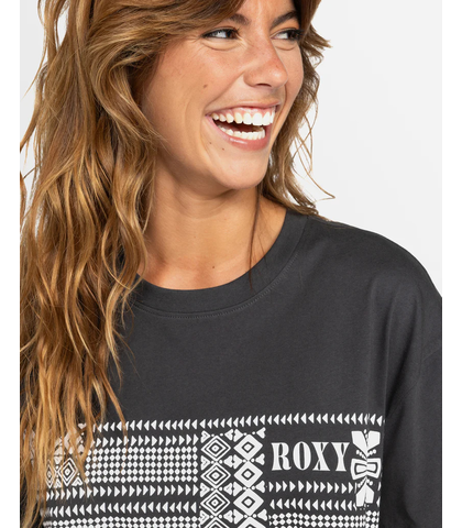 ROXY LADIES STARRY NIGHT SKY III TEE - PHANTOM - Womens-Top : Sequence ...