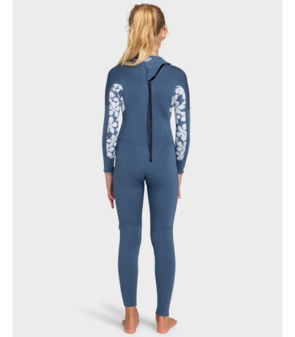 ROXY GIRLS SWELL SERIES 3/2 GBS BACKZIP STEAMER - WILD WIND FLORAL ...