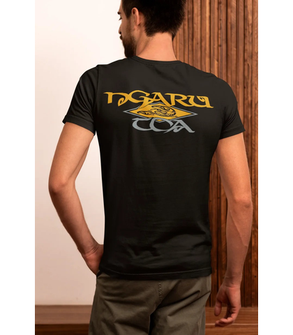 NGARU TOA BLACK DIAMOND TEE - KOWHAI - Mens-Tops : Sequence Surf Shop ...