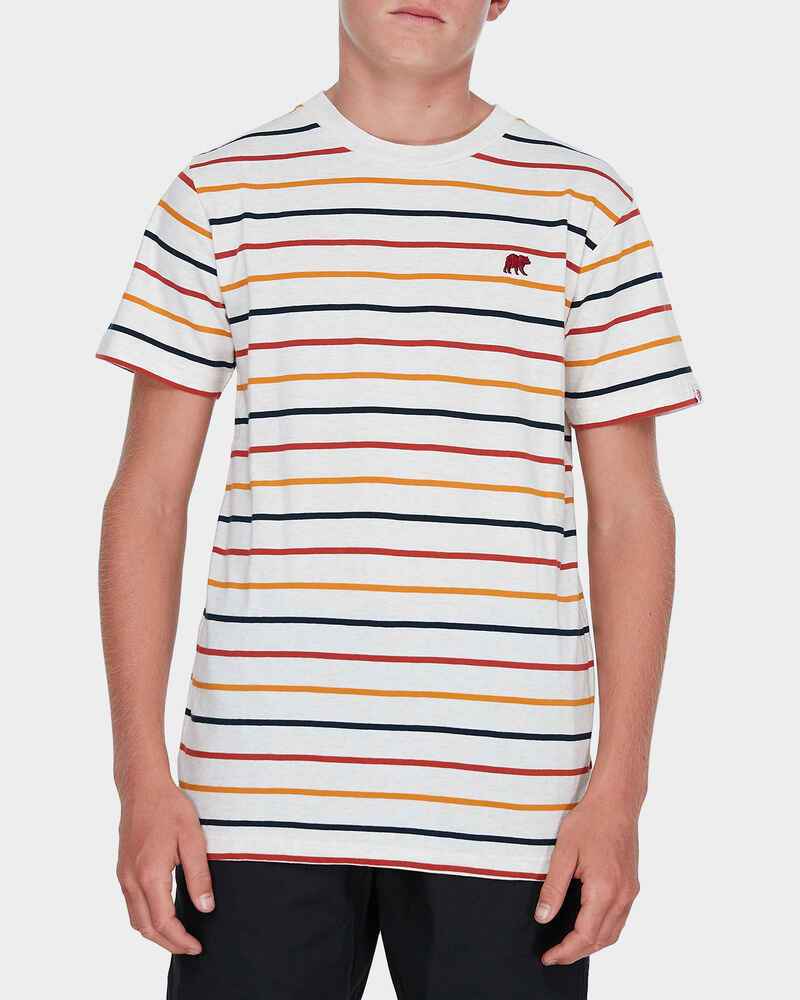 ELEMENT BOYS FOREAL S/S TEE - WHITE HEATHER - Youth -Boys Tee's ...