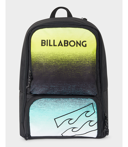 BILLABONG MENS JUGGERNAUGHT BACKPACK - BLACK / MINT - - BILLABONG MENS W19