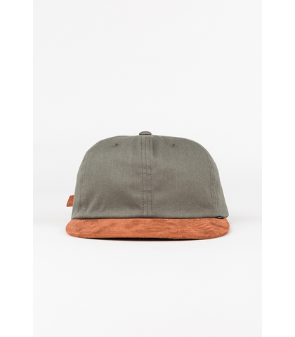 RUSTY MENS MAGNUS ADJUSTABLE CAP - DARK ARMY - - RUSTY W19