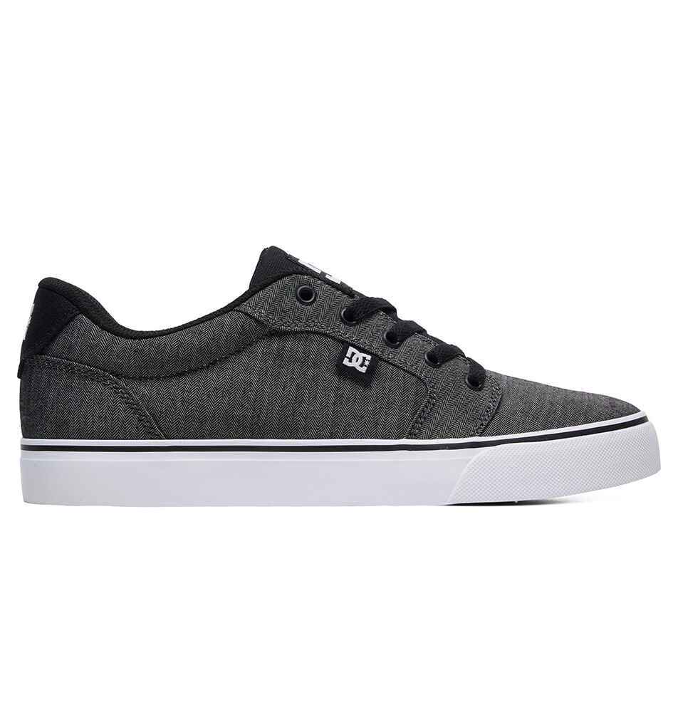DC ANVIL TX SE SHOE - BLACK RESIN - Footwear-Shoes : Sequence Surf Shop ...