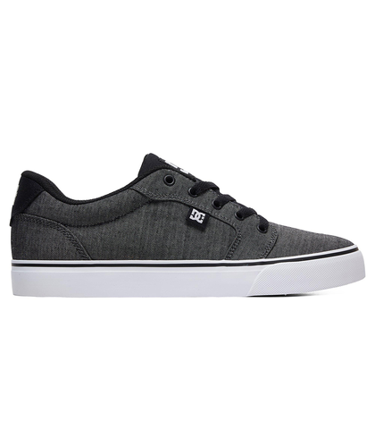DC ANVIL TX SE SHOE - BLACK RESIN - Footwear-Shoes : Sequence Surf Shop ...